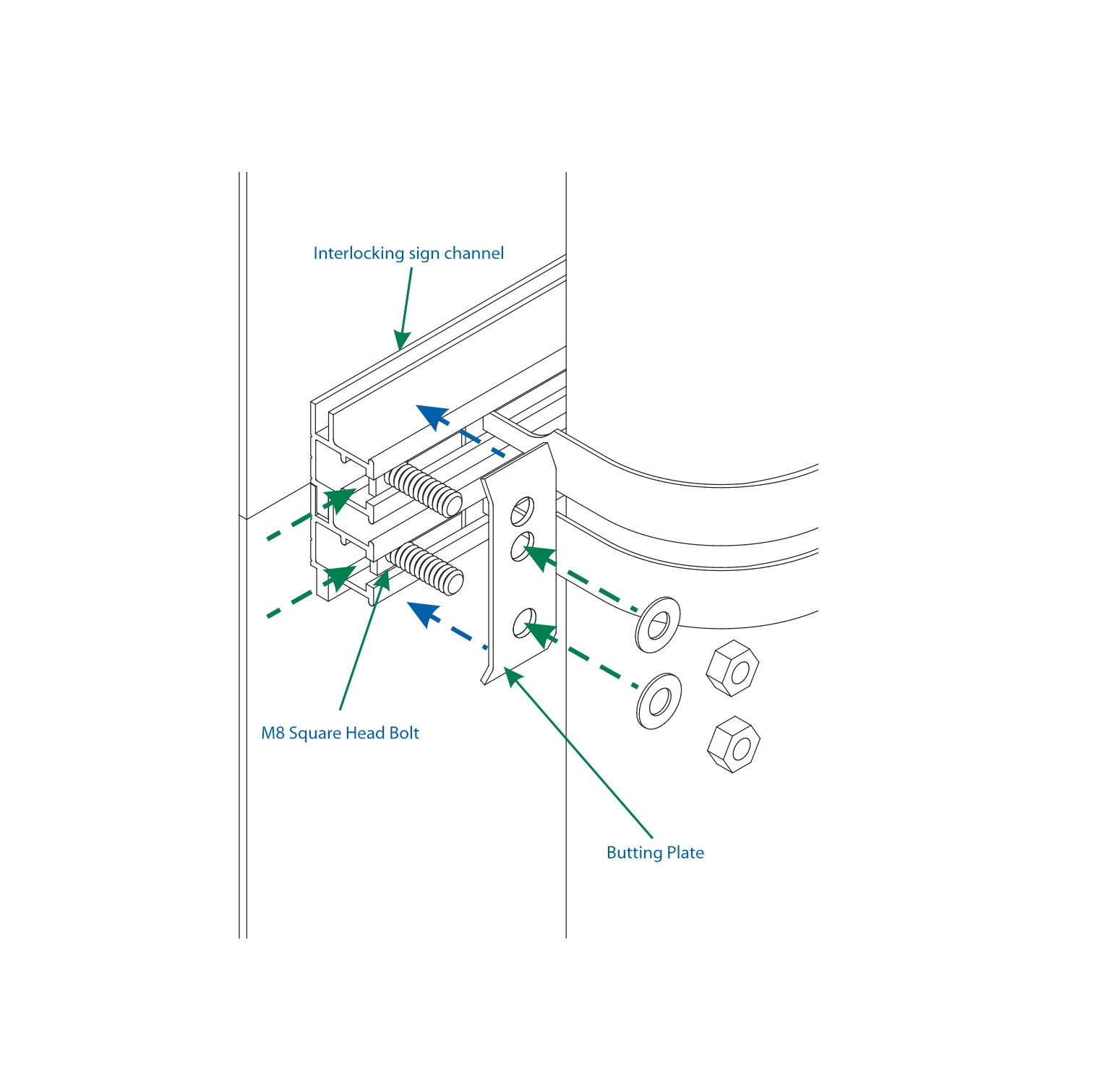 BUTPL - Butting Plates - Morris Gordon Engineering